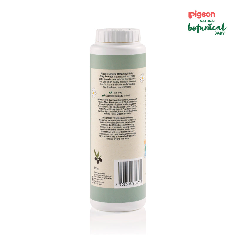NATURAL BONTICAL BABY SILKY POWDER 125G – Tippitoes