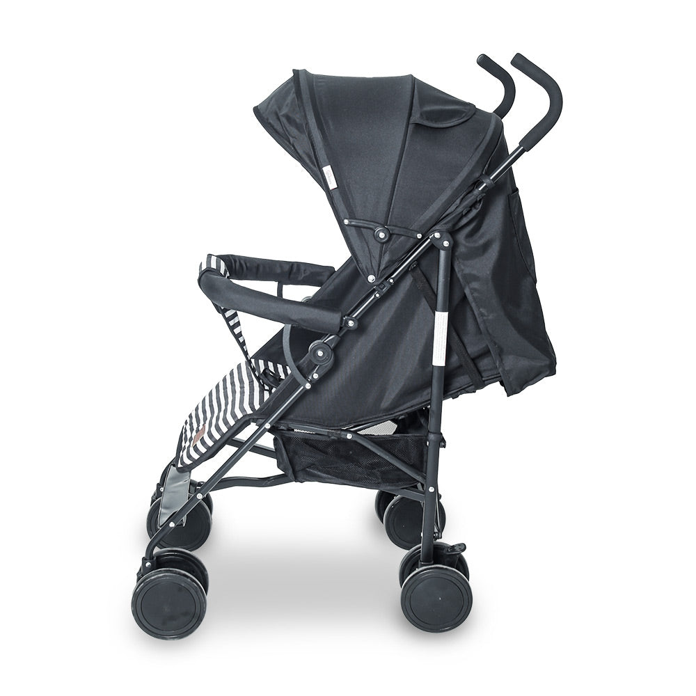BABY BUGGY BLACK STRIPPED – Tippitoes