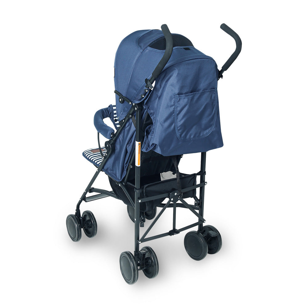 BABY BUGGY NAVY BLUE STRIPPED – Tippitoes