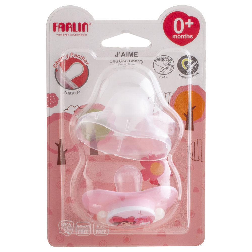 Chu Chu Pacifier-Cherry 0M+ – Tippitoes