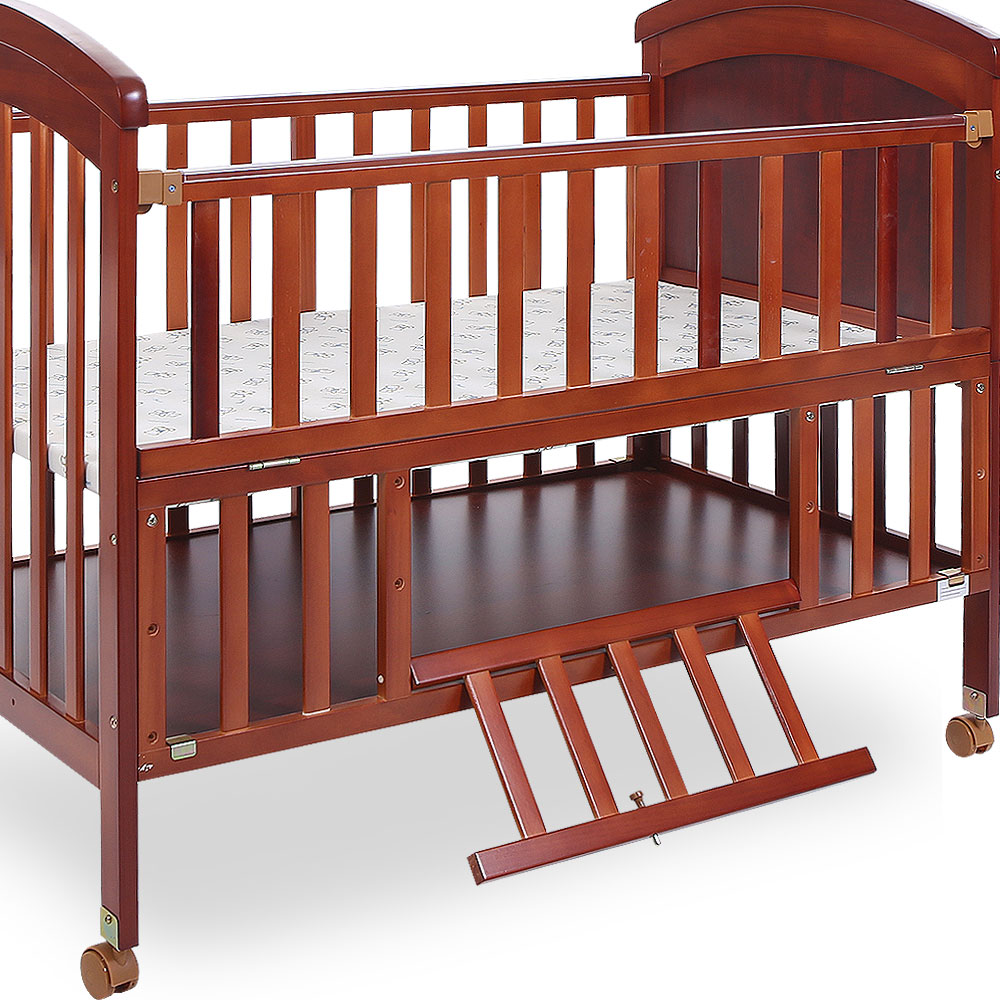 Tinnies Wooden Cot-Brown – Tippitoes