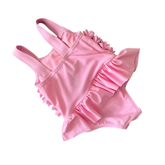 Girls Pink Swimsuit – Tippitoes