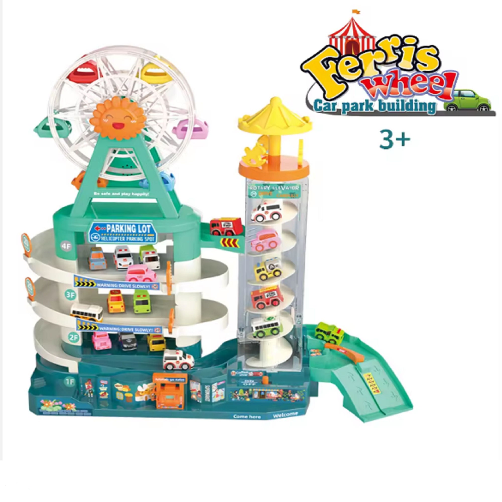 Ferris Wheel Car Parking Building – Tippitoes